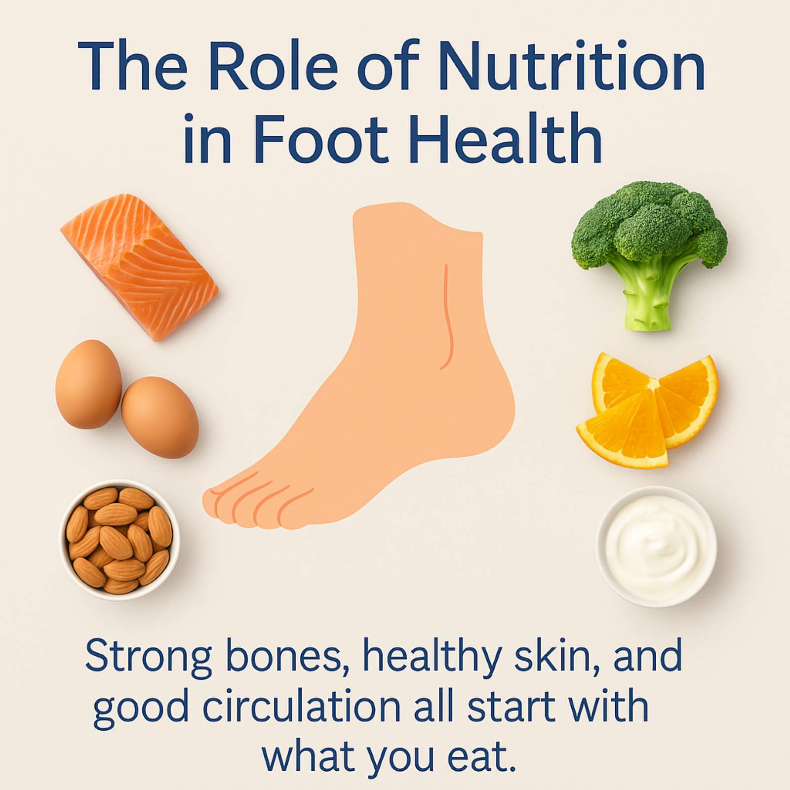 How Nutrition Supports Healthy Feet
